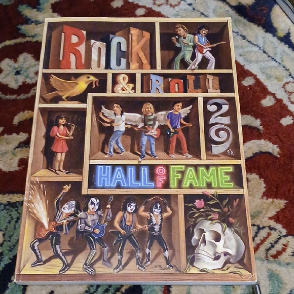 rock roll | Other | Rock Roll Hall Of Fame Poster | Poshmark